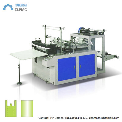 PLC Control Side Sealing Bag Making Machine , HDPE Bag Making Machine