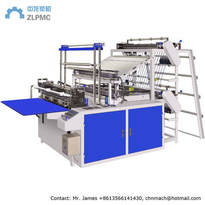 Four Lines Handle Bag Making Machine Two Decks High Precision Grinding