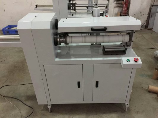 High Speed Plastic Auxiliary Equipment Width 600mm For Paper Core Cutting