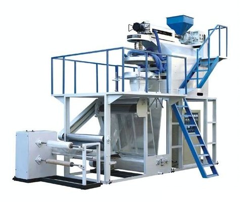 Anti Wearing PP Blown Film Machine High Torque With Cooling System
