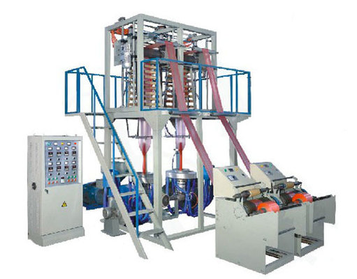 Automatic Plastic Film Blowing Machine High Low Pressure Film Thickness 0.01-0.1mm