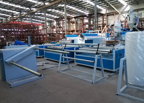 PE Bubble Film Multilayer Blown Film Machine High Output Width 1200mm