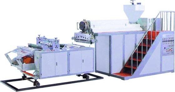 LLDPE Stretch Plastic Film Extrusion Machine 0.015-0.06mm Film Thickness