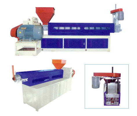 One Screw Plastic Granulator Machine Speed Adjustable For PP PE EVA ABS