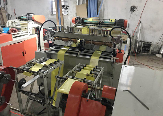 High speed full automatic plastic roll garbage bag making machine