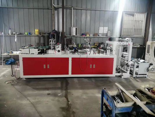 Double curve bag making machine