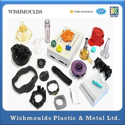 Precision Small Low Volume Plastic Parts / Injection Molded Plastic Parts CNC Machined