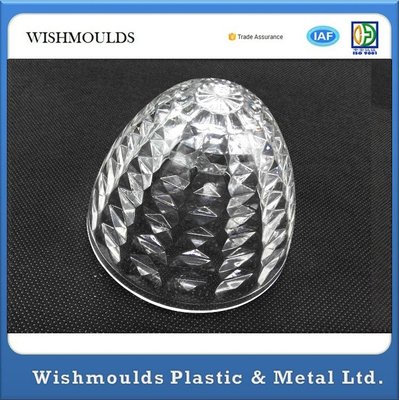 Stiff Translucent PMMA Plastic Injection Moulded Components , Plastic Prototype Parts