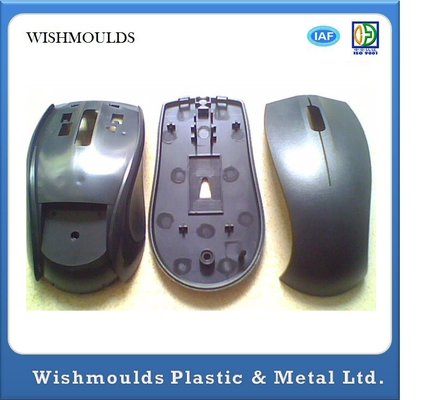 OEM Electronic Plastic Parts / Plastic Injection Molded Parts for Computer Mouse Case