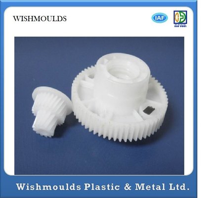 OEM Industrial Plastic Parts POM Gear , Plastic Injection Molded Parts