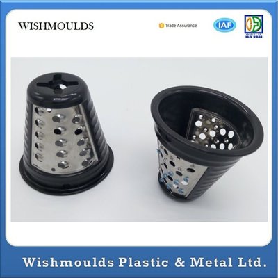 Juice Extractor Funnel Inserts Parts Low Volume Injection Molding With Second Operation