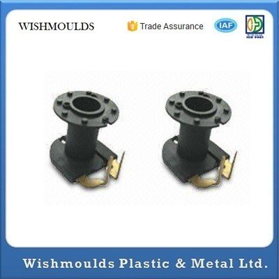 Plastic Overmolding Injection Molding into Brass Stainless Steel Metal Parts Production