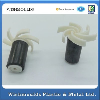 Overmolding Techlonogy Plastic Overmold Stainless Steel Parts 2 Shot Process