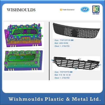 Professional DIY Plastic Mould Maker Automotive Plastic Parts In IGS Format