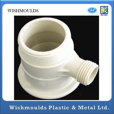 Custom Precision Cold Runner Injection Molding Threaded Pipe Fittings