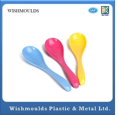 Eco Friendly Plastic Injection Mould Service Disposable Plastic Spoon / Forks