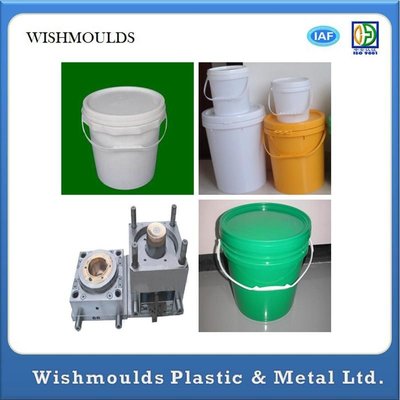 Precision OEM Durable Eco - Friendly Plastic Pail Mould Food Grade Material