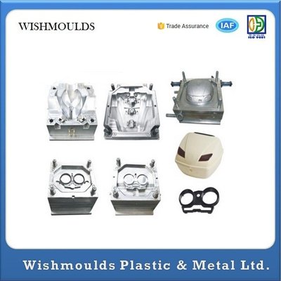 Custom Plastic Motorcycle Helmet Mold Motorcycle Helmet Cover Injection Molded Parts