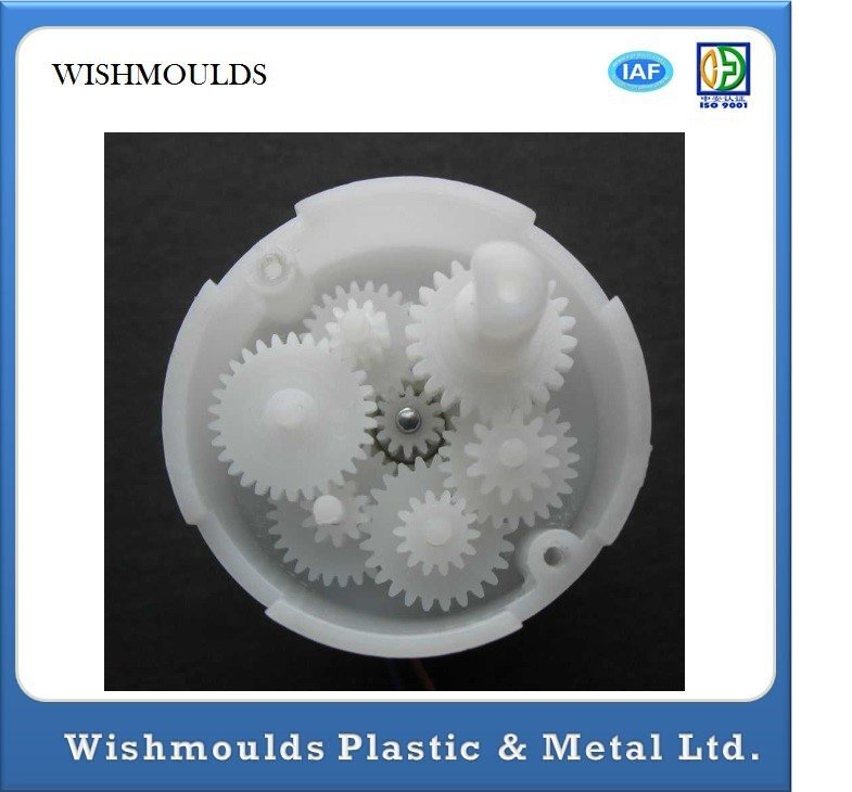 Small Wear Resistant Industrial Plastic Parts Nylon Gear Custom Design