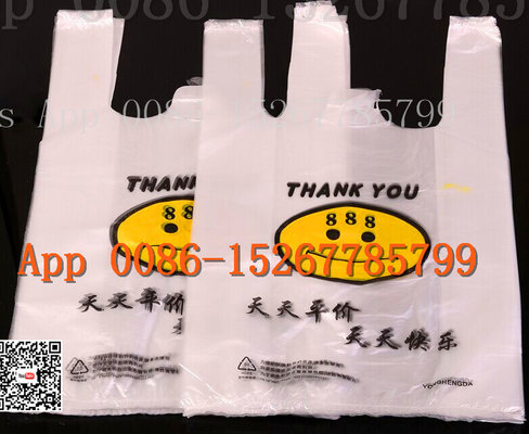 Thick Supermarket Garbage Bag Making Machine Full Automatically