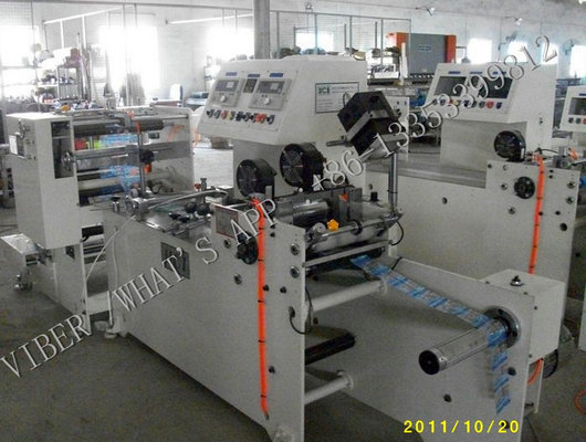 Automatic Shrink Sleeve Seaming Machine For Plastic Film T-Type Bags 200 pcs / Minute