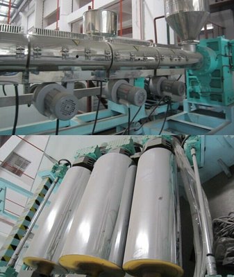 Automatic Double layer PP PS PE Plastic Sheet Extrusion Machine 2.5m-26m/min