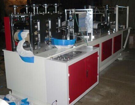 Big Size Non Woven Shoe Cover Making Machine Automatic 1000kg