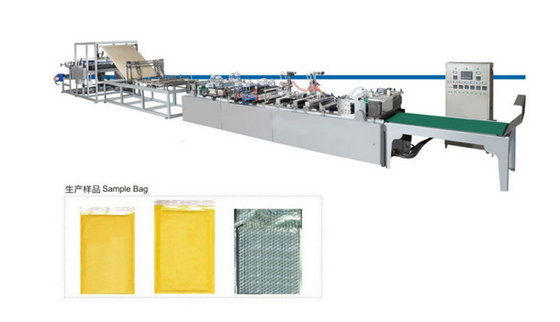 High Speed Craft Paper Bubble Bag Making Machine with Plc Servo Motor Driven