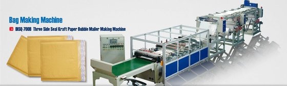 High Speed Craft Paper Bubble Bag Making Machine with Plc Servo Motor Driven