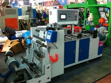 Tension Control plastic bag manufacturing machine Glue Center Sealing Machine