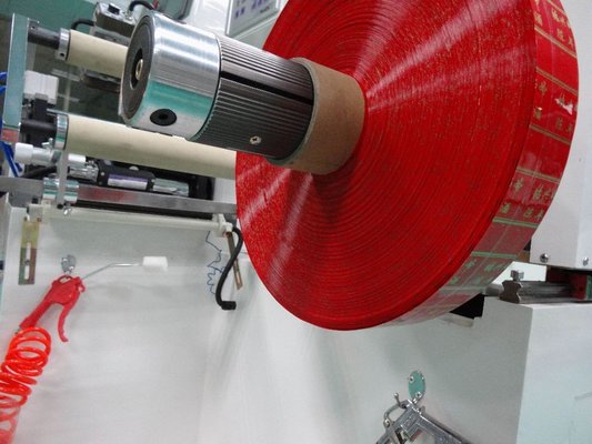 Tension Control plastic bag manufacturing machine Glue Center Sealing Machine