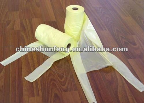 Plastic Square Bottom Bag Making Machine For Double Layer Rubbish Bag