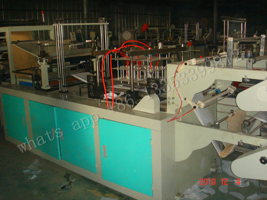Atutomatic Plastic Bag Making Machine with Servo Motor 80-100 pcs/min