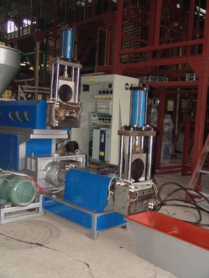 High Speed Shopping Bag / Plastic Film Recycling Machine With Water Cooling