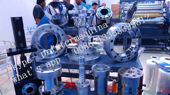 Plastic Shopping Bag Blown Film Making Machine With IBC Cooling