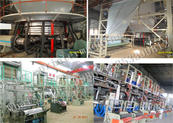 LDPE / HDPE Blown Film Extrusion Machine With SSR +PID Temperature Control