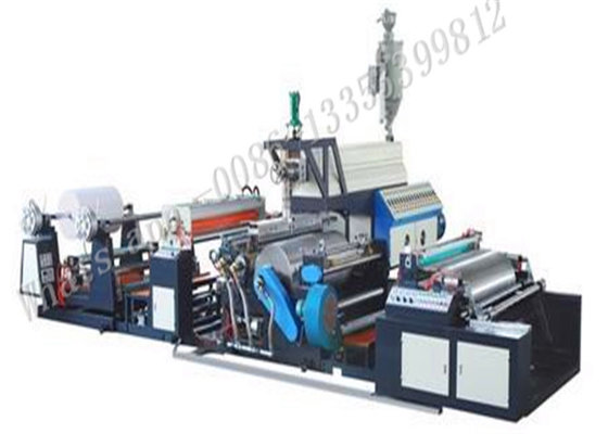 High Speed Single Side PE Extrusion Coating Lamination Machine With PLC Controlled