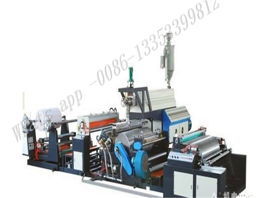 Double side CPP / BOPP Lamination Coating Machine For Plastic-Woven Bags