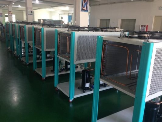 Tube Fin Condenser Air Cooled Water Chiller 5-35 Degrees Celsius