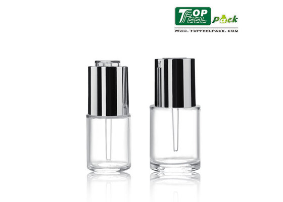 18ml 30ml Glass 1 Oz Dropper Bottles Silk Screen Printing Personalized Logo