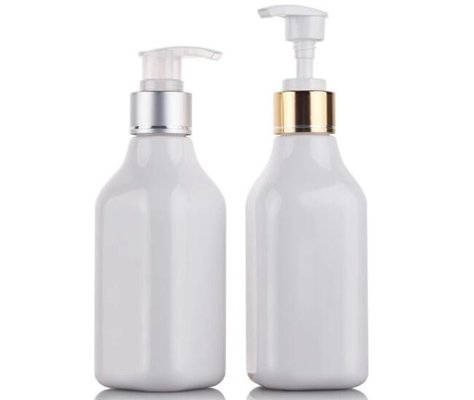 200ml White PET Shampoo Dispenser Bottles Durable For Cosmetic Packaging