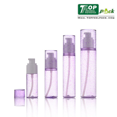 Small Travel Round Shampoo Squeeze Bottle Recycled PP Customized Logo