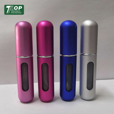 Portable Refillable SGS 5ml Perfume Spray Tube Bottle