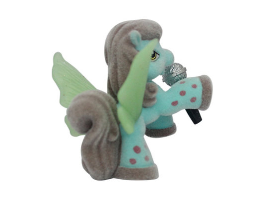 5cm Customized Soft My Little Pony Plastic Doll Cartoon Green Wing Style
