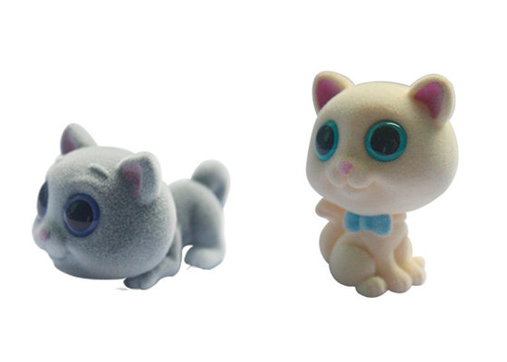 Canary Collection Cute Stuffed Kitty Cats Environmental Protection PVC