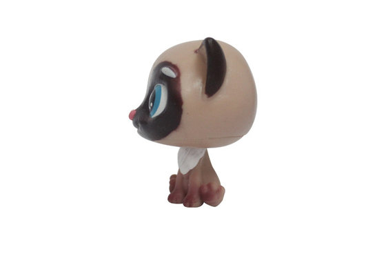 Customized Lovely Plastic Cat Figures , Harmless PVC Small Plastic Cats