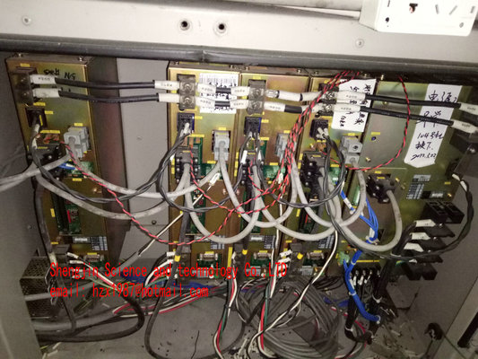 Sell EC350N-17Y machine ,servo power SB180A ,v21 industral display , AE85A servo driver
