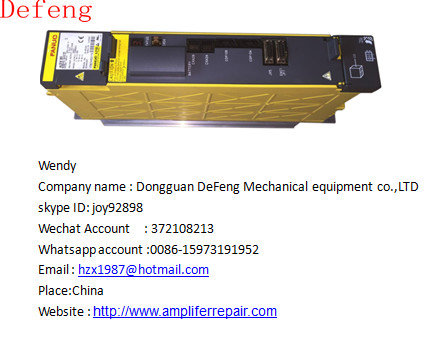 Fanuc servo driver A06B-6102-H226 ,A16B-2203-0070 for injection molding machine use ,Fanuc plastic machine