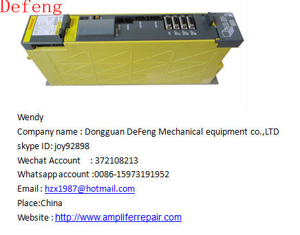Fanuc servo driver A06B-6102-H226 ,A16B-2203-0070 for injection molding machine use ,Fanuc plastic machine