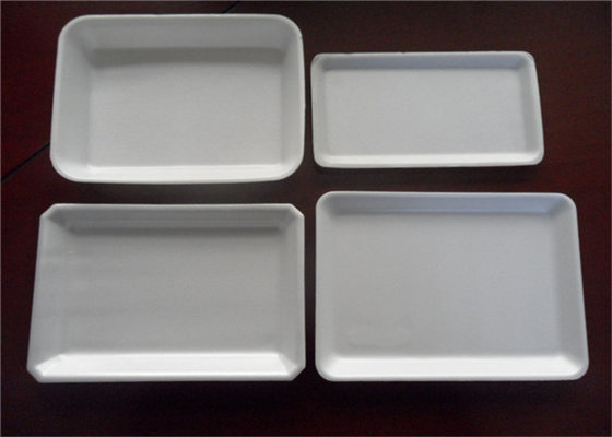 Outdoor Serving Disposable Food Trays Divided Bath With Custom Printed